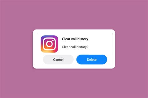 How To Delete Instagram Call History Techcult