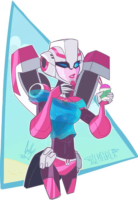 Safebooru 1girl 2017 Arcee Blue Eyes Breasts Gemxfirex Highres