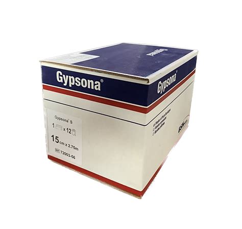GYPSONA Venda De Yeso BSN Medidas 15cm X 2 75m CJA C 12 PZAS