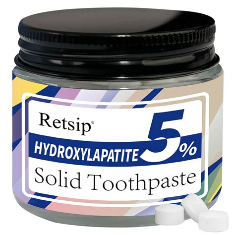 Retsip Toothpaste Tablets Nano Hydroxyapatite Toothpastetravel Toothpaste Bites