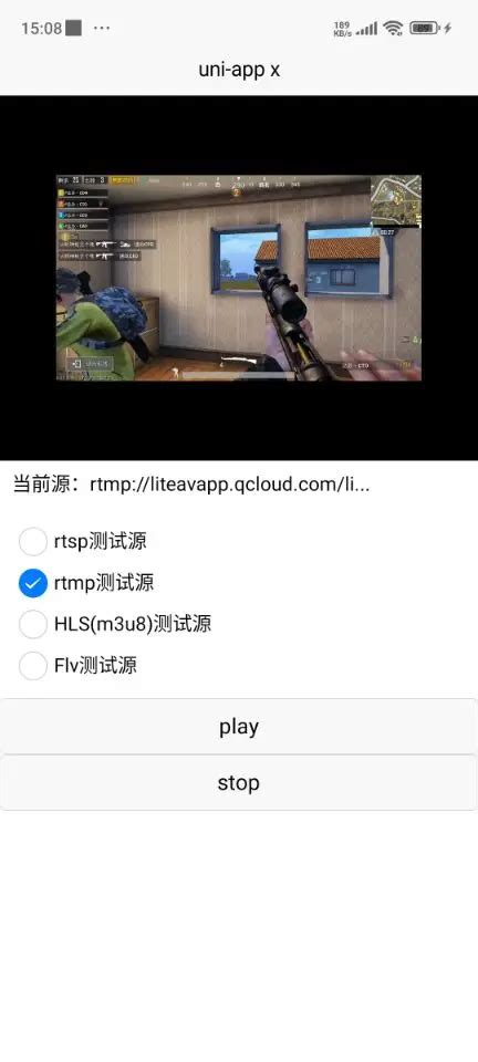 视频播放器：支持rtsp、hls、m3u8、ws Flv等 Dcloud 插件市场
