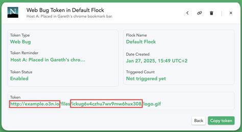 How Do I Create A Web Bug Canarytoken Thinkst Canary