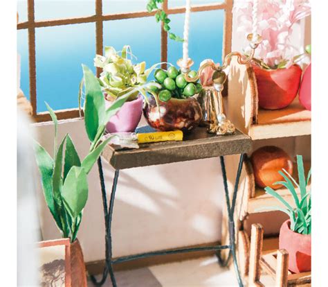Robotime Emilys Flower Shop Diy Miniature House Robotime