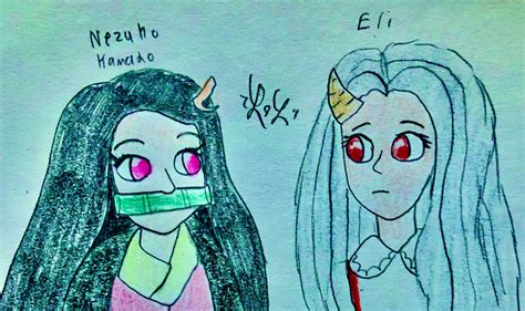 Nezuko Kamado Meets Eri By Lugialover249 On Deviantart