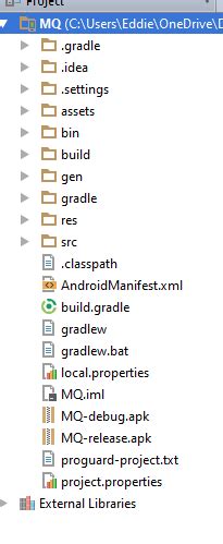 Android Project Structure Is Incorrect Only One Build Gradle Stack