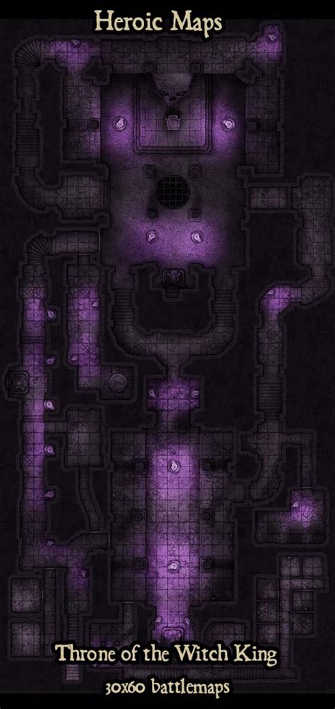 Heroic Maps Throne Of The Witch King Foundry Vtt Module Heroic Maps