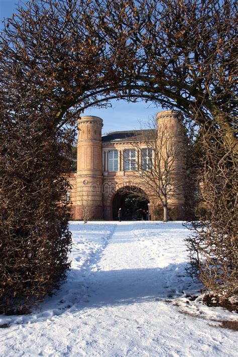 Tree Arch In Front Of A Building Editorial Photo Image Of Water