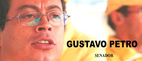 Gustavo Petro Senador Gustavo Petro Lidera Encuesta Presidencial En