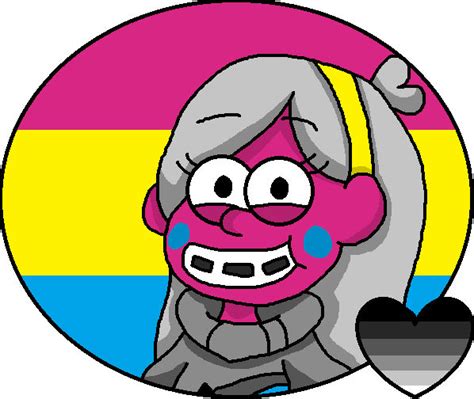 Pansexual And Heteroromantic Mabel By Fictionalpride On Deviantart