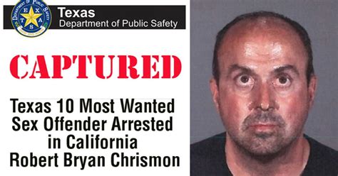 Texas Top 10 Sex Offender Arrested In California