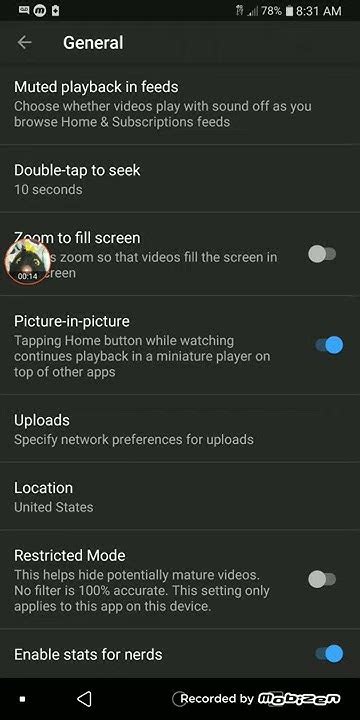short video enable stats for nerds youtube