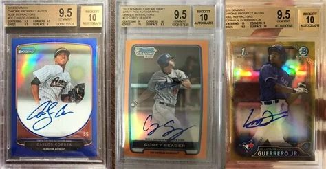 Check Out These Bowman Chrome Autograph Rookie Cards Up For Auction Today Fivecardguys
