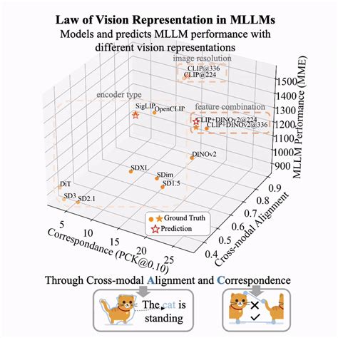 key insights into the law of vision representations in mllms