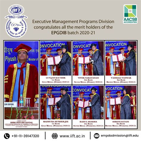 Iift Official On Twitter Executive Management Programs Division