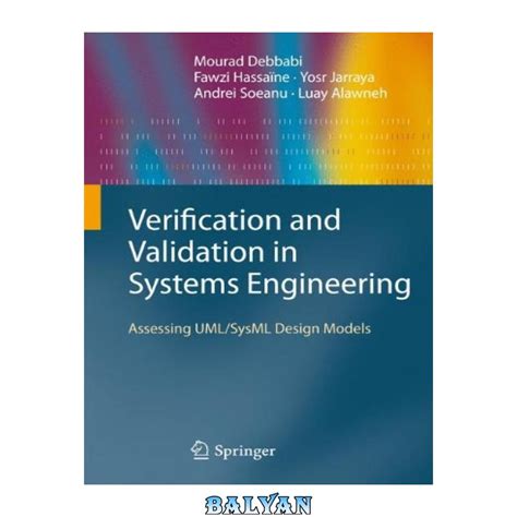 دانلود کتاب verification and validation in systems engineering