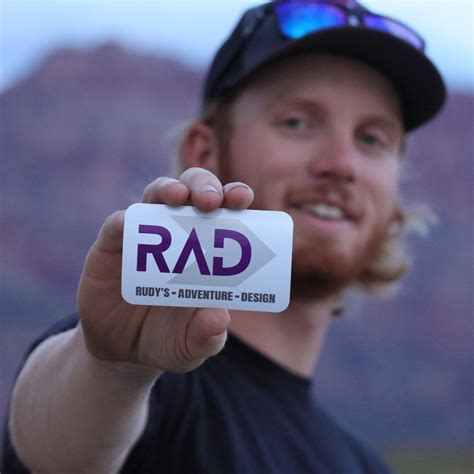 Rad Sticker Rudys Adventure And Design