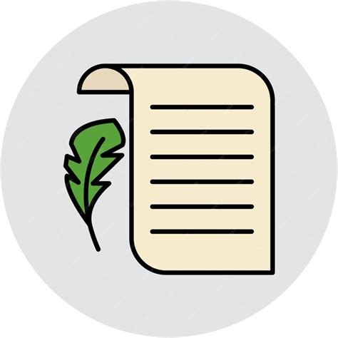 Premium Vector Parchment Vector Illustration Style