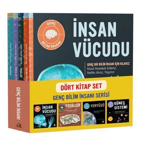 GenÇ Bİlİm İnsani 4 Kİtap Set Orman Kitap