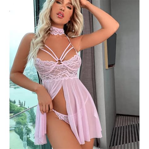 Sexy Lingerie For Women Lingerie Bodysuit Lace Teddy Strappy Snap