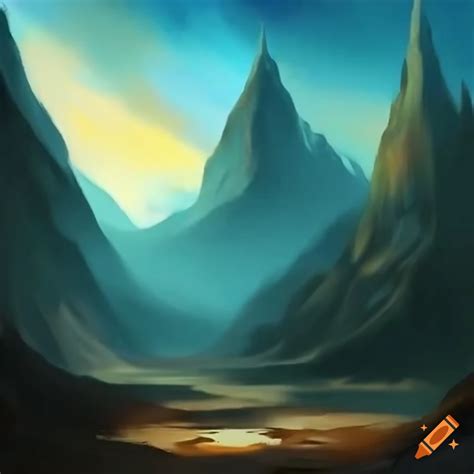 Image Of Newly Evolved Terrain On Craiyon