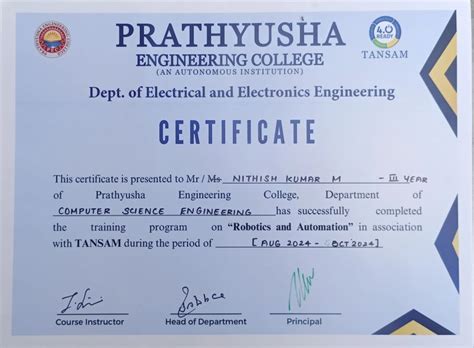 Robotics Automation Tansam Technology Learning Innovation