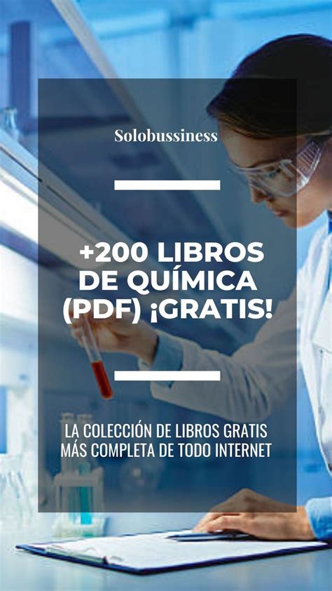 200 Libros De Química Pdf ¡gratis Artofit
