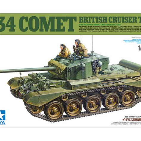 135 Scale Tamiya British Cruiser Tank A34 Comet Model Kit Kent Models