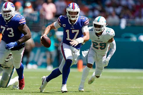 Buffalo Bills Run Out Of Time On Final Drive Lose To Miami Dolphins In