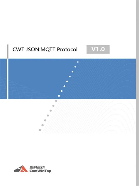 Cwt Json Mqtt Protocol Pdf Network Architecture Information And