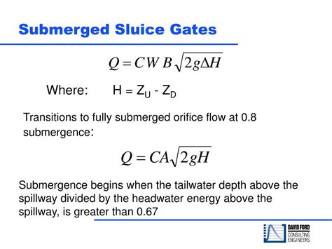 Ppt Flood Profile Modeling With Split Flows And Weirs Powerpoint