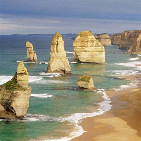 Download Twelve Apostles In Victoria Australia During Magic Hour