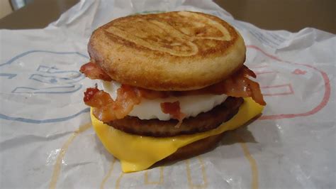 Mcdonalds Mighty Mcgriddle Review Youtube