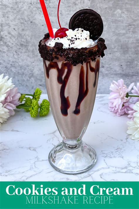 Cookies And Cream Milkshake Recipe Jordans Easy Entertaining