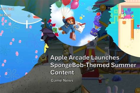 Apple Arcade Launches Spongebob Themed Summer Content