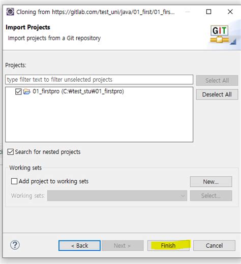 Gitlab 프로젝트 내려받기 팀원