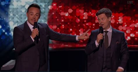 Ant And Dec Forced To Apologise After Bruno Swore On
