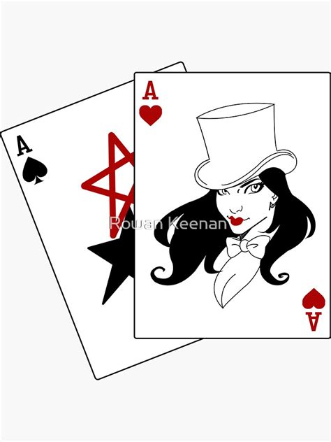 Zatanna Sticker By Rowankeenanx3 Redbubble