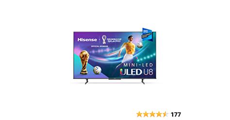 Hisense U8h Qled Series Quantum 4k Uled Mini Led 65 Inch 65u8h 2022