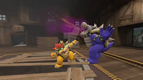Bowser Vs Dark Bowser By Private Duke On Deviantart