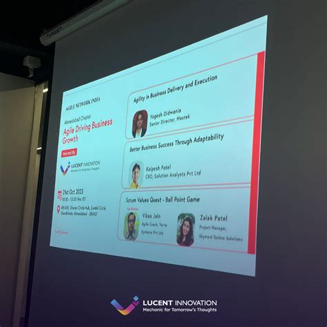 Agile Meetup At Lucent Innovation A Recap
