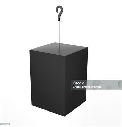 빈 광고 Pvc 프로 모션 큐브 Dangler 및 매달려 상자에 대 한 디자인 프레 젠 테이 션 3d 렌더링 그림입니다 0명에