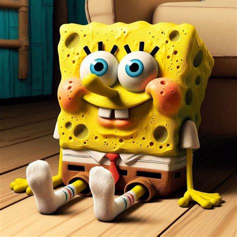 Spongebob Socked Feet 12 By Cupheadthecup0yt On Deviantart
