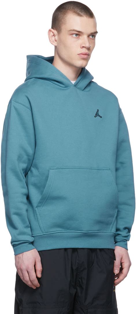 Nike Jordan Blue Fleece Hoodie Nike Jordan Brand