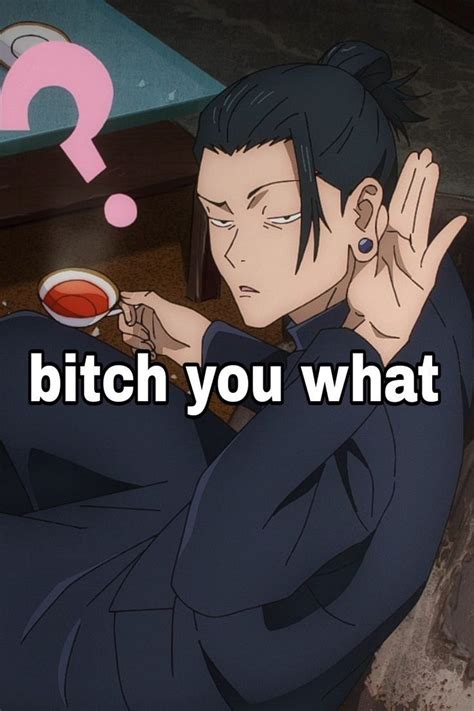 Jujutsu The Manga Anime Manga Anime Guys Funny Reaction Pictures
