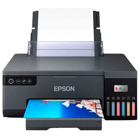 Impressora Fotografica Ecotank L8050 Wi Fi Bivolt Epson Cor Preto