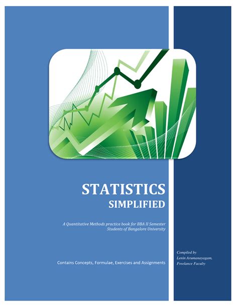 Statistics Book Bba Statistics Simplified A Quantitative Methods Practice Book For Bba