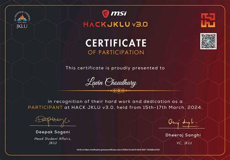 Participated In Hackathon By Devfolio Lavin Choudhary Posted On The