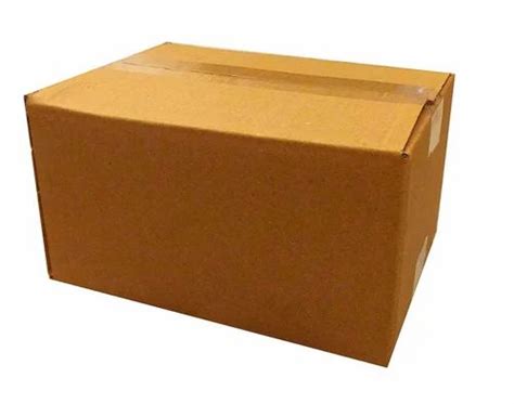 Cardboard Single Wall 3 Ply Fruit And Vegetable Packaging Boxes At Rs