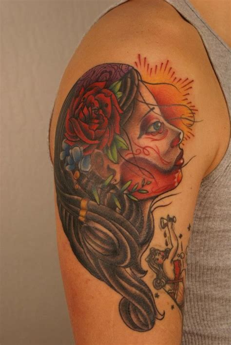 Dv8 Tattoo Roseville Ca Artist Anthony Stith Tattoos Skull Tattoo Portrait Tattoo