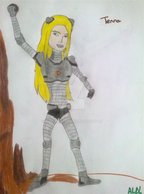 Teen Titans Terra As Apprentice By Achernar74 On Deviantart